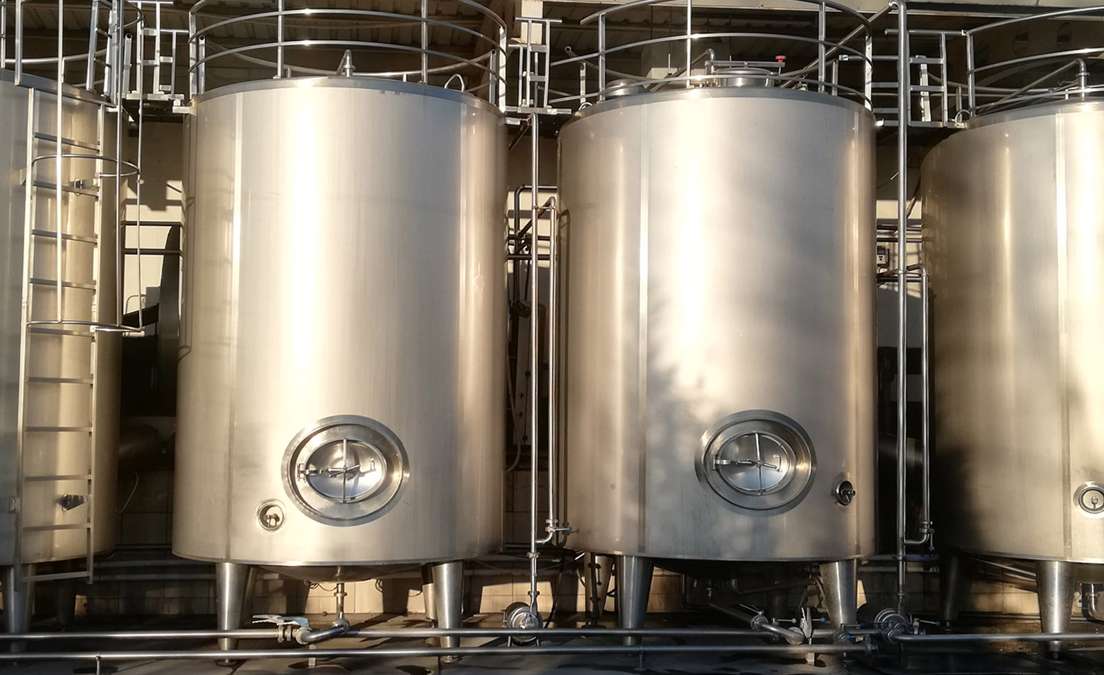 Milk reception unit, Milk Storage Tank